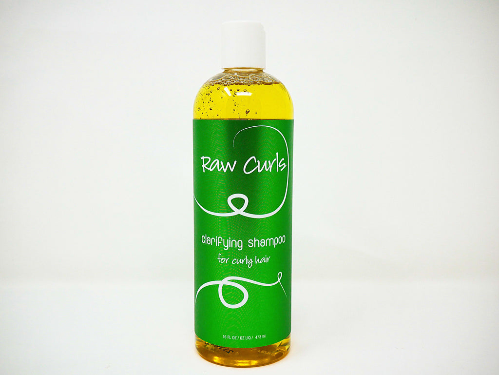 Raw Curls Clarifying Shampoo for Curly Hair – Raw Hair Organics